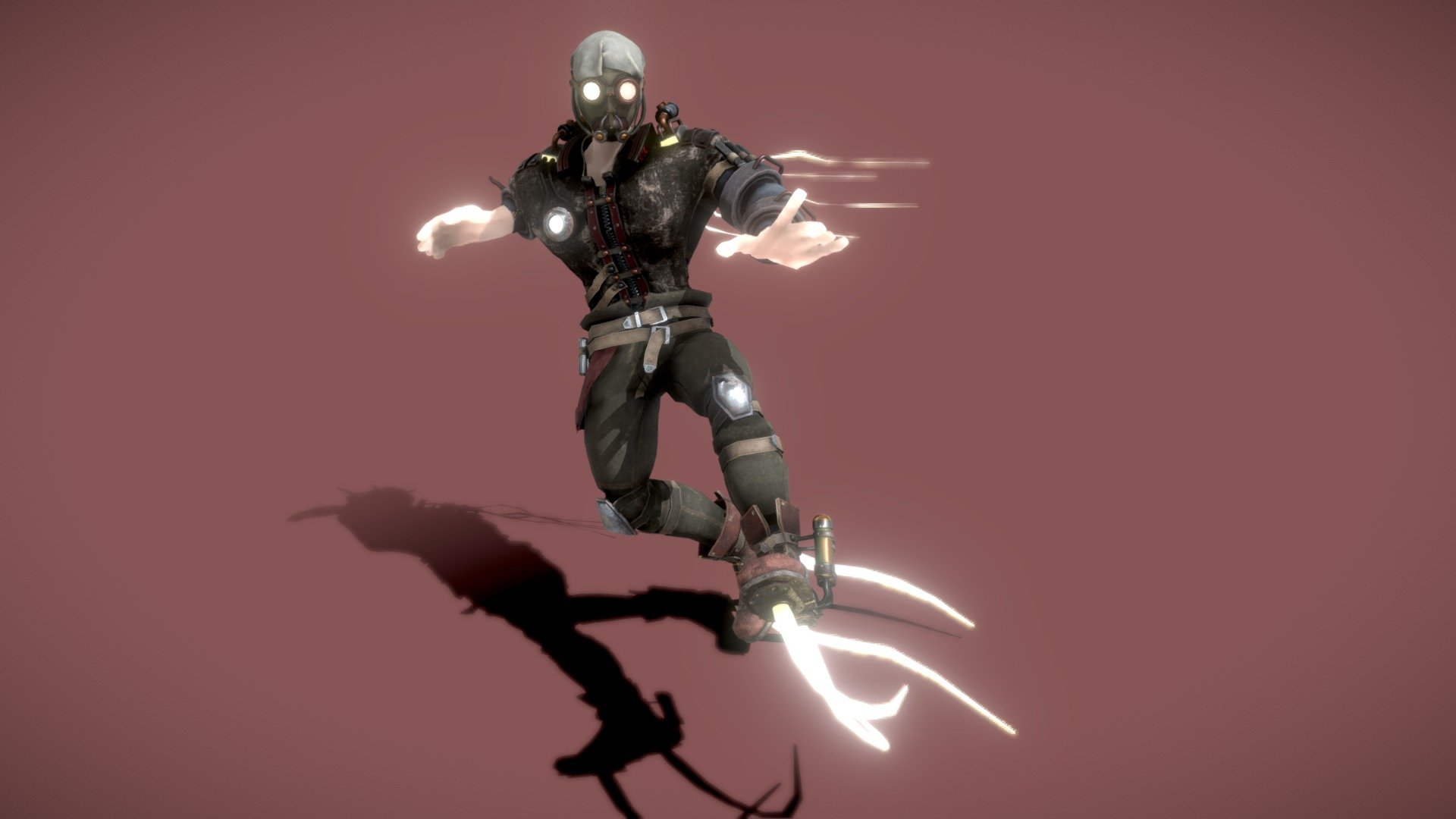 Steam brawler set - 3D model by Liu.Tauras [cdd2601] - Sketchfab