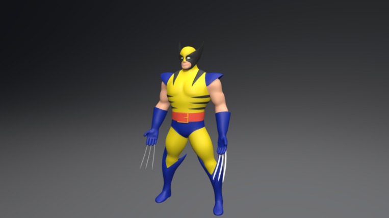 Wolverine Model with knifes - 3D model by tok124 [cdd4235] - Sketchfab