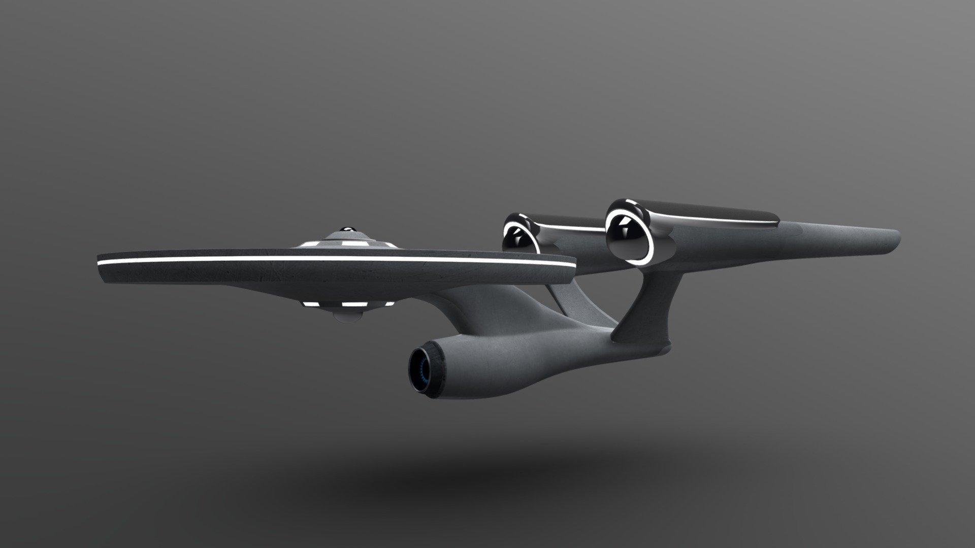 Enterprise - 3D model by cowardlydog [cdd568f] - Sketchfab