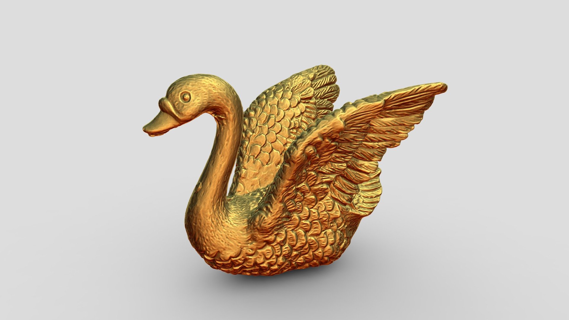 Swan - Download Free 3D model by Diana Liu (@Diana123456) [cdd5ac6 ...
