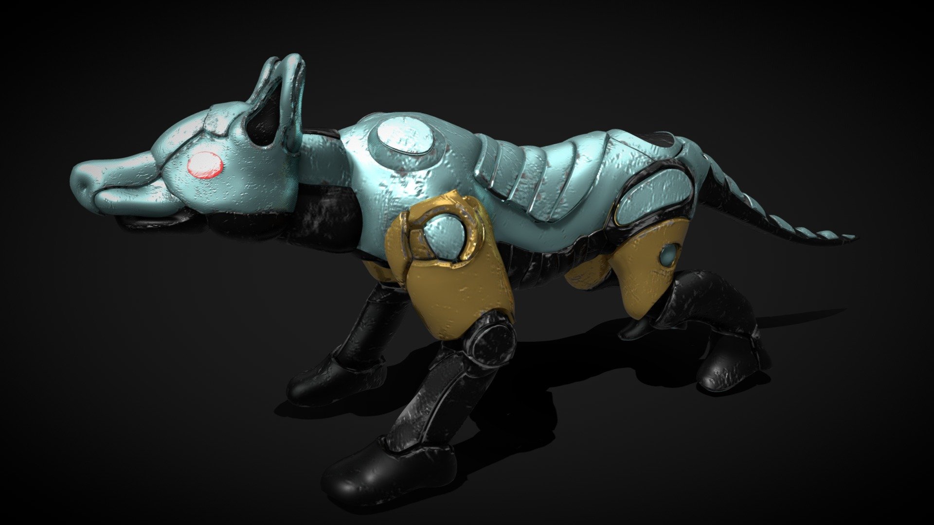 Robot-dog - 3D model by aesre938 (@azizelabed84) [cdd5b0d] - Sketchfab