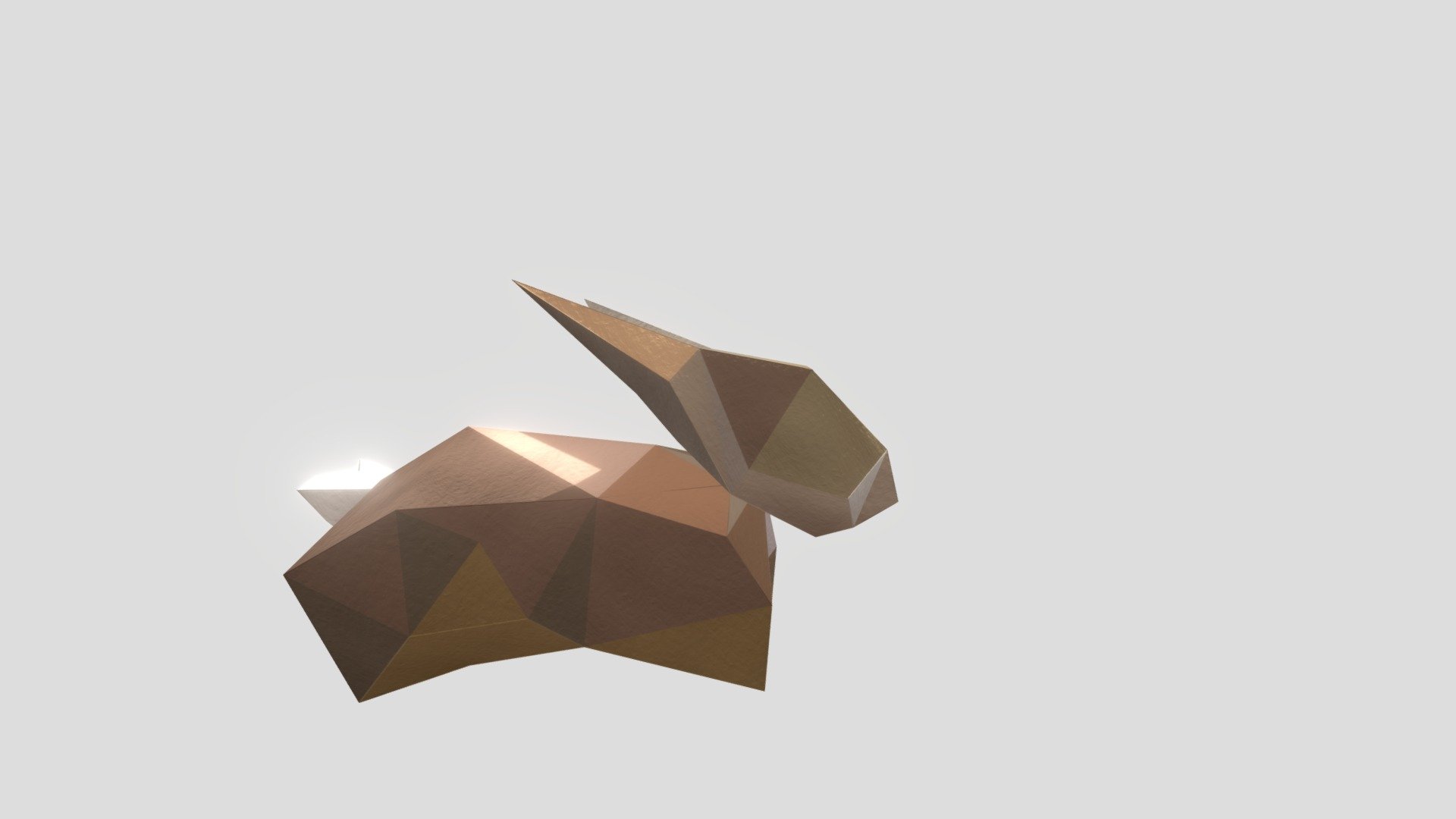 Lowpoly Bunny - 3D model by Misa (@LisaRichter) [cdd718b] - Sketchfab