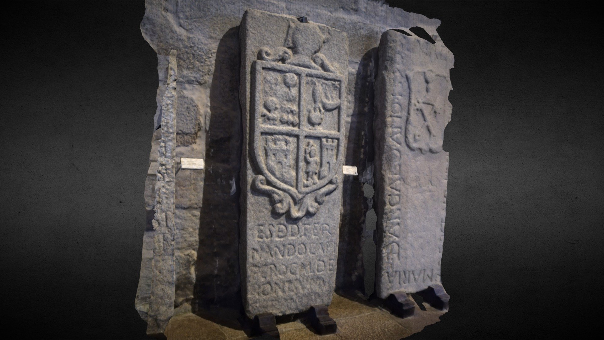 Burrial stone at Noia, Spain - Download Free 3D model by zlonka ...