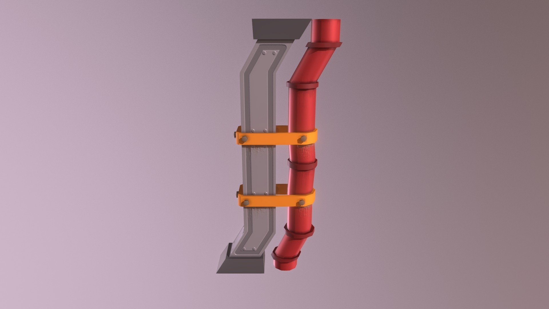 Space Peril - Pillar Pipe - 3D model by AdamHead [cdd8446] - Sketchfab