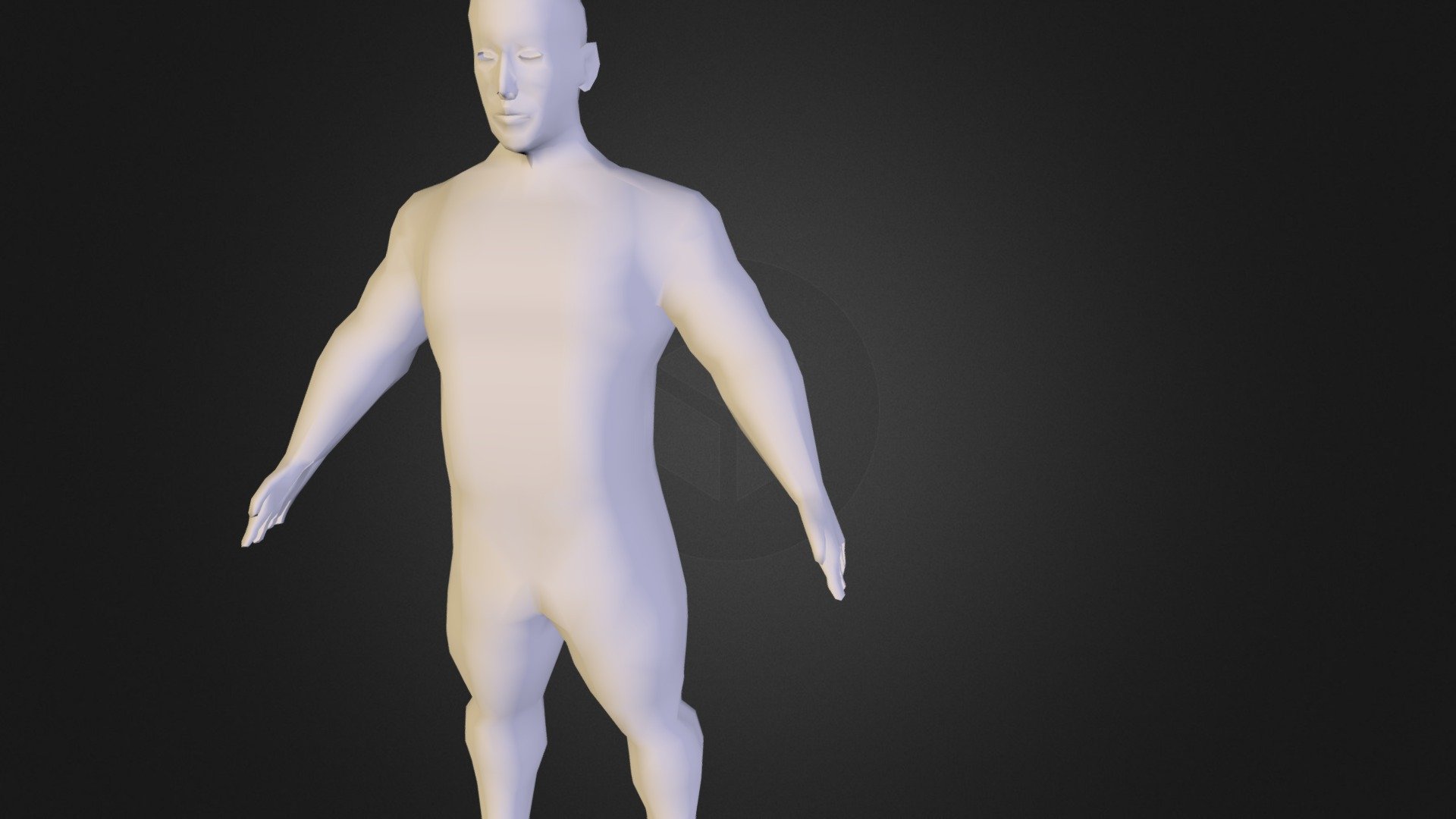 Base Mesh Human Male - 3D model by Richo [cddbd58] - Sketchfab