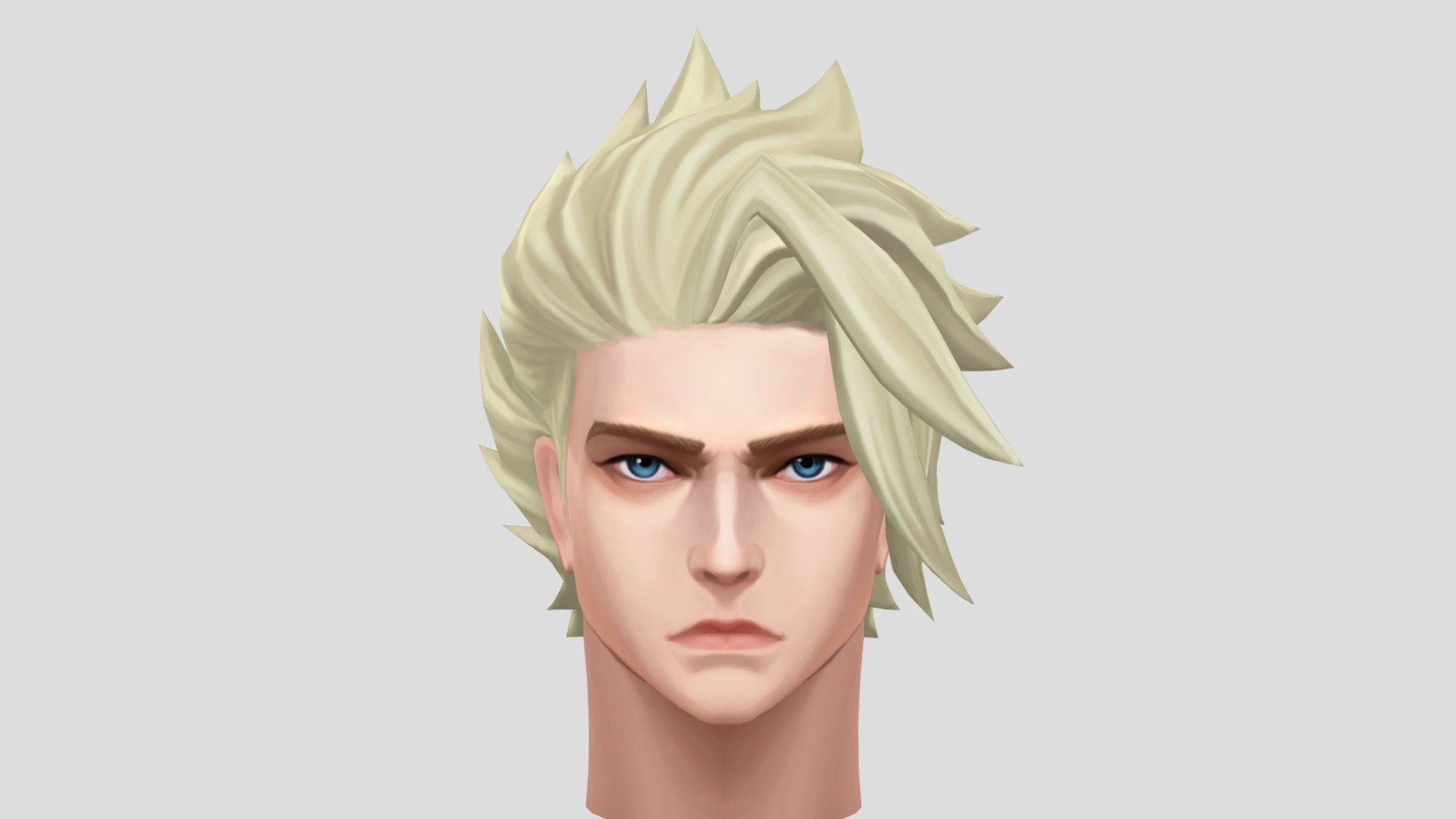 Anime_head - 3D model by sonnguyenart [cddc5a2] - Sketchfab