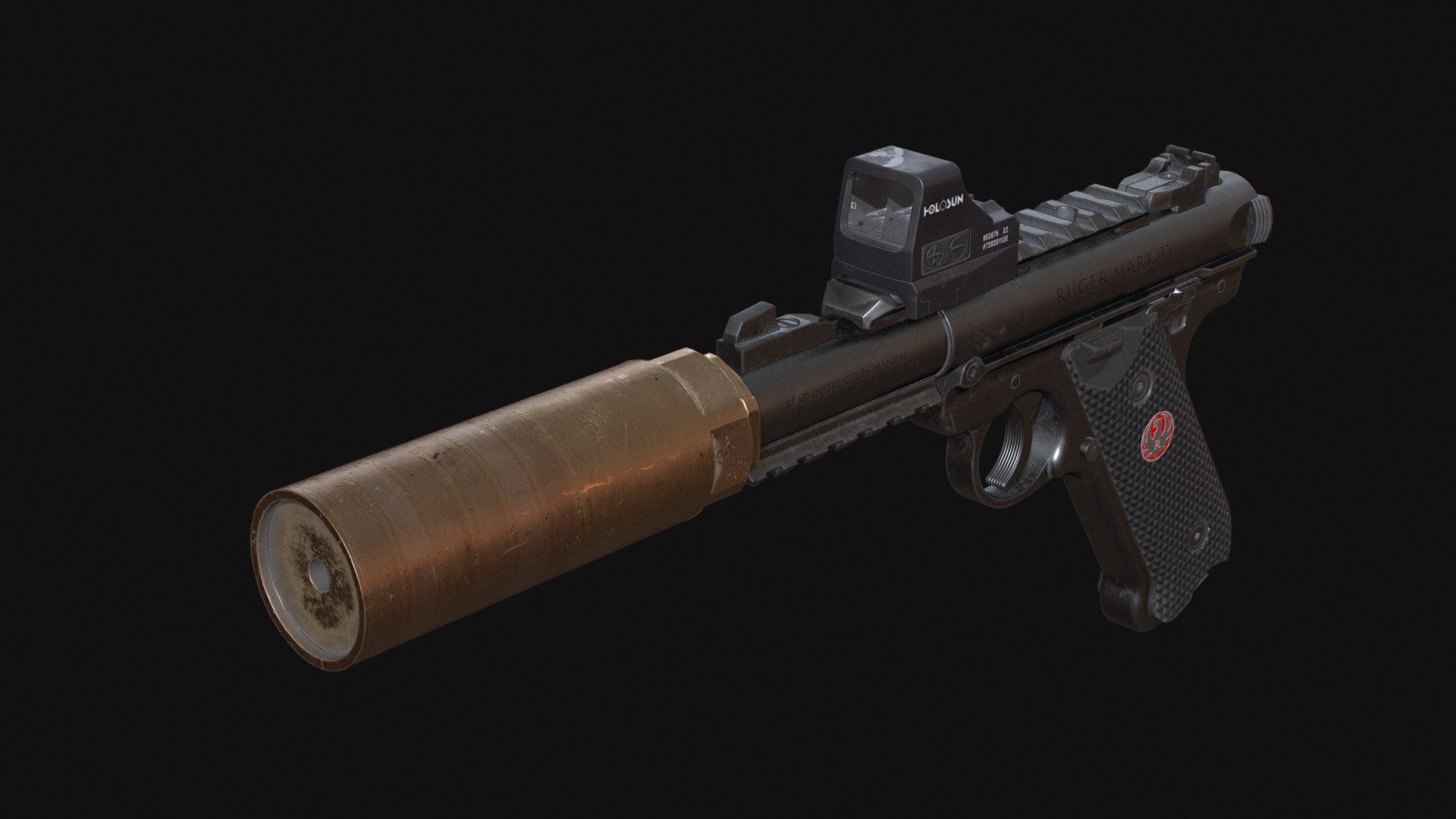 Ruger Mark IV - 3D model by mateusz.bakalarczyk [cddcf51] - Sketchfab