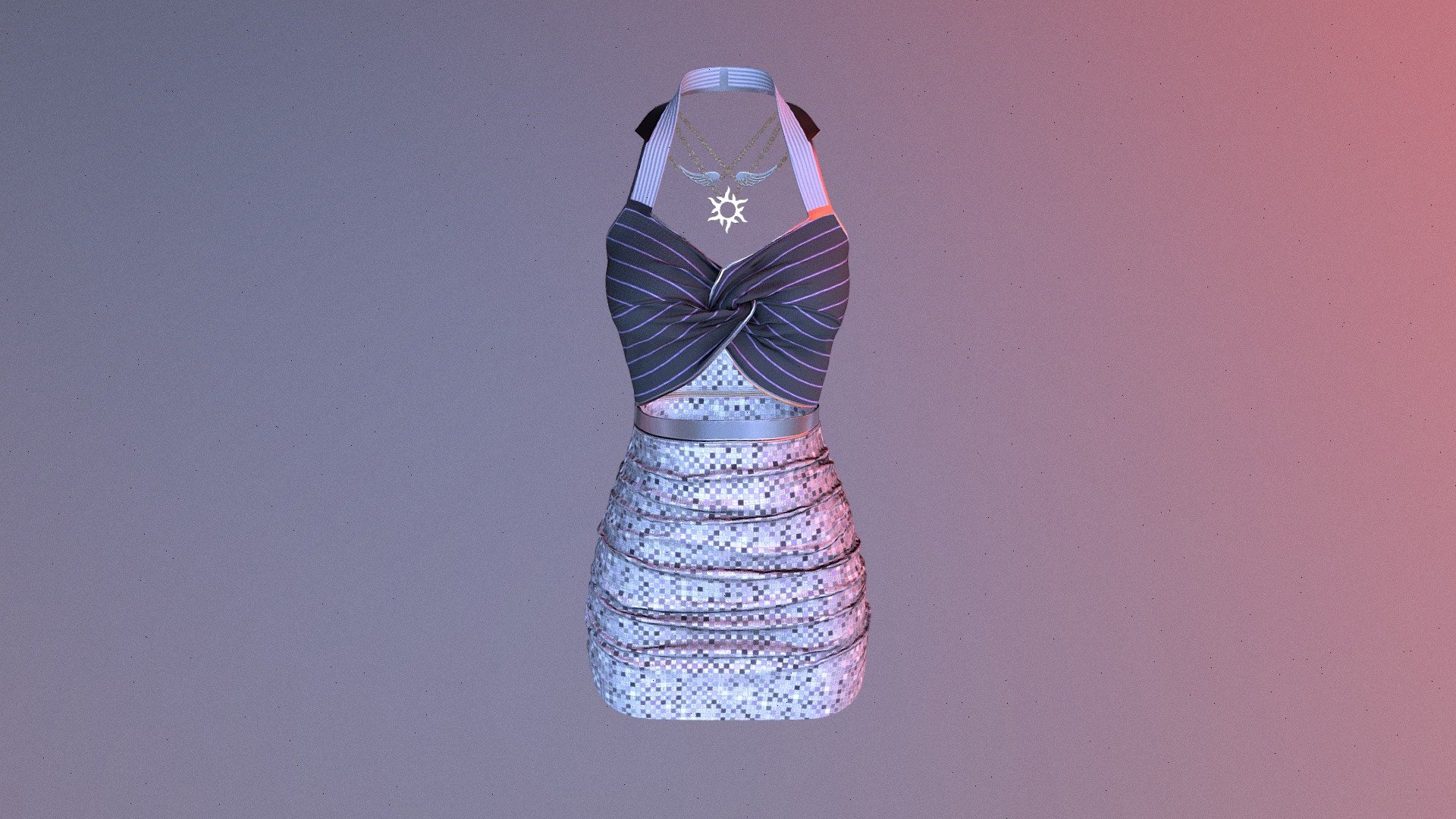Dress - 3D model by Toxic (@wutianci) [cdddb12] - Sketchfab