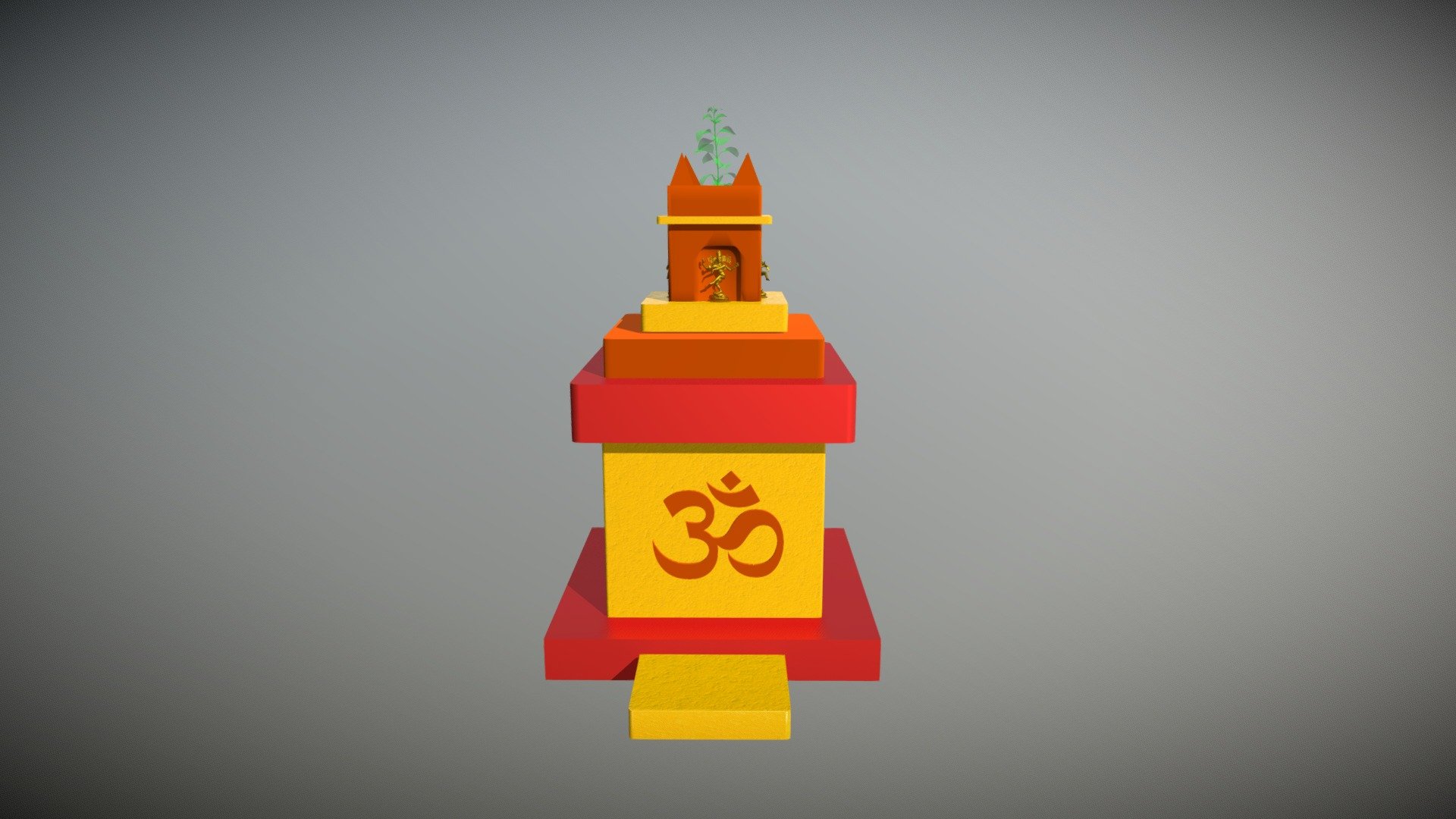 Tulsi - Download Free 3D model by ShonkV (@verlekarshaunak) [cddfc19 ...
