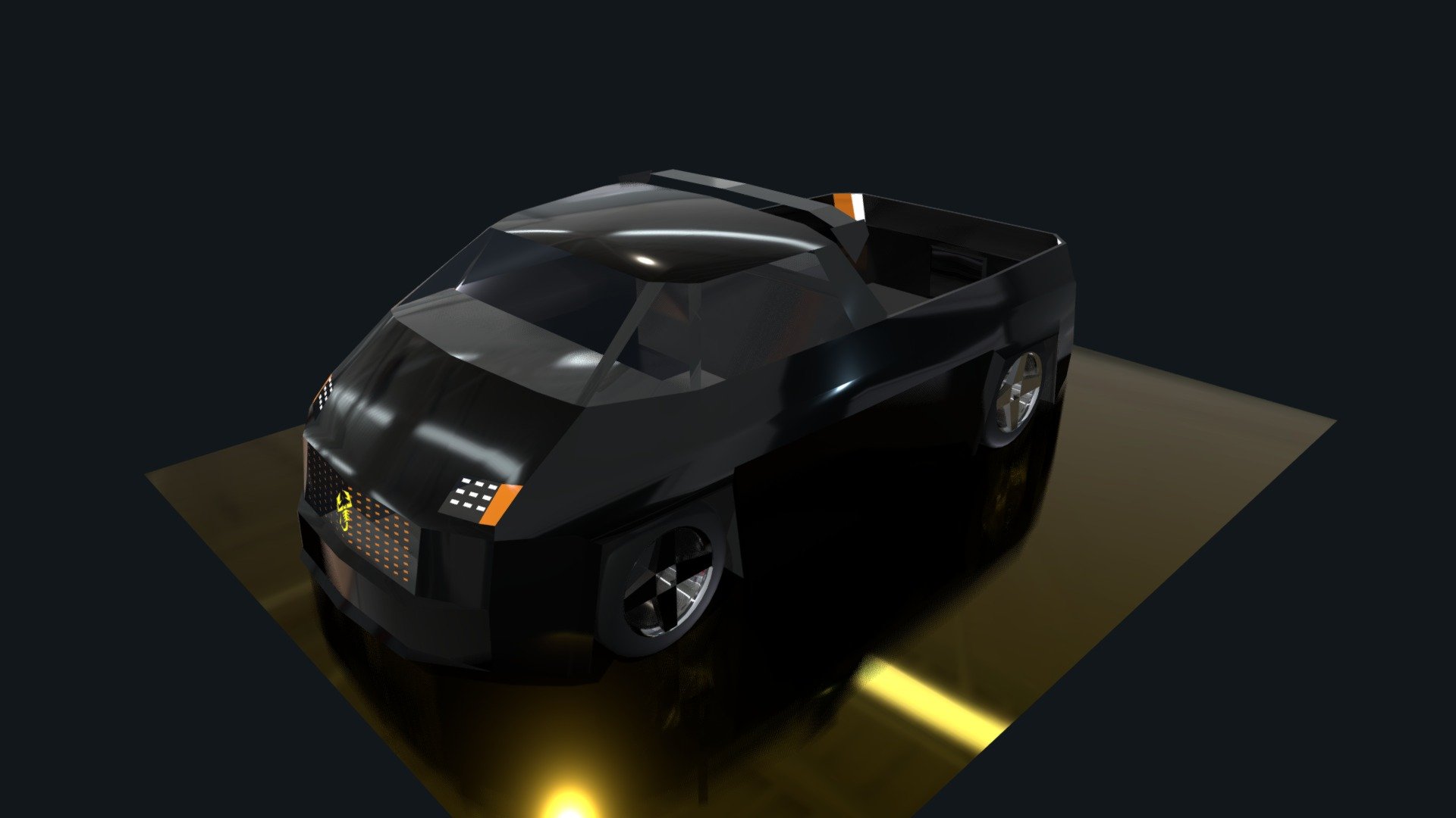 FIAT 850 UV Pickup Abarth - Download Free 3D model by Carrozze DÄULARI ...
