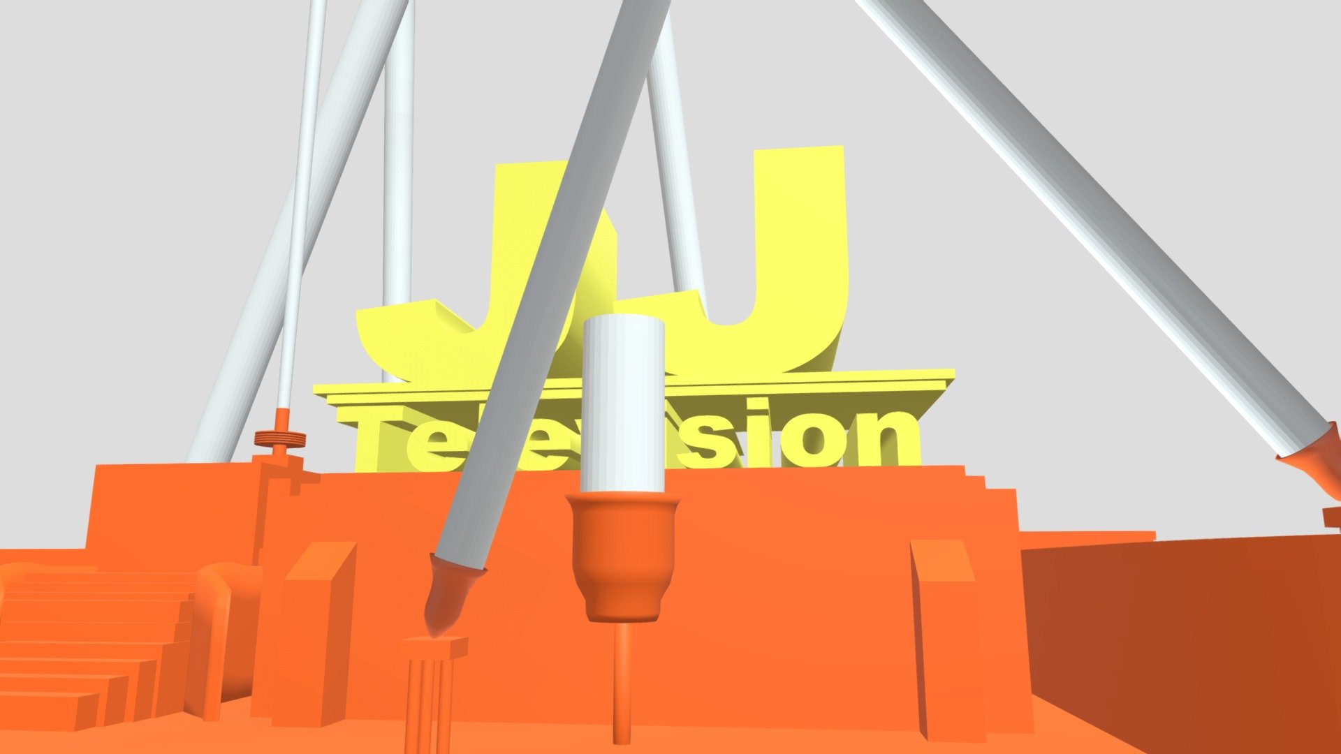 JJ Television Logo Remake (December 2024 UPD) - 3D model by Foodinator (@kidsthyes) [cde10be ...
