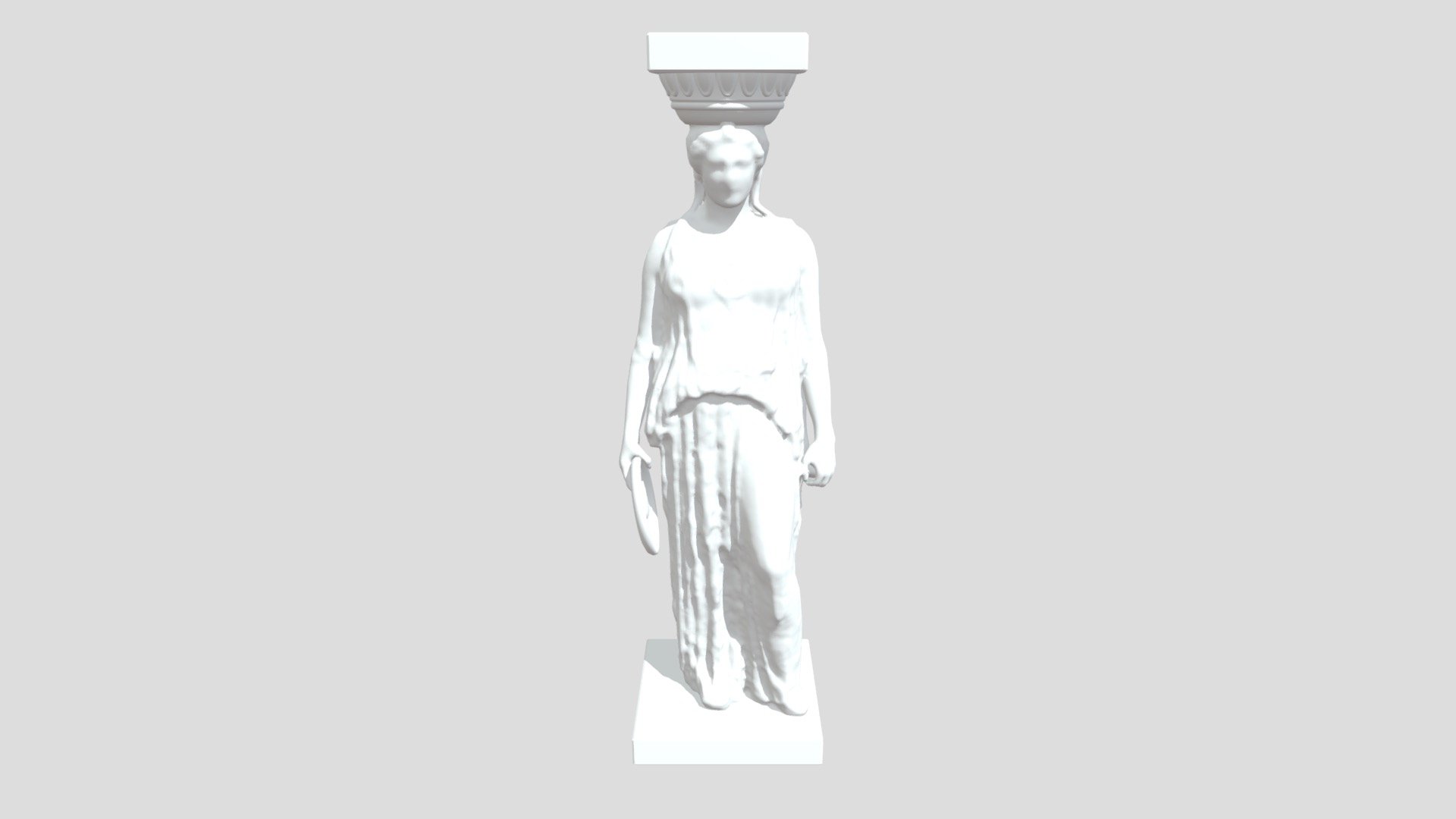 CARIATIDE - 3D model by AlexCT [cde3679] - Sketchfab