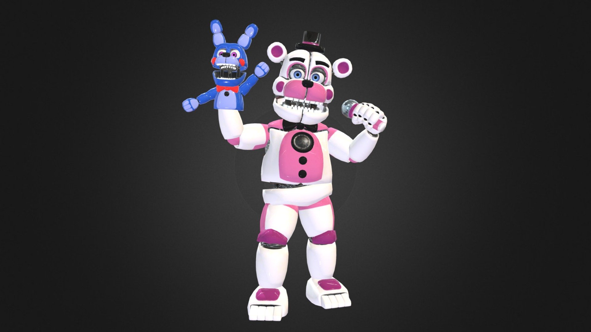 Funtime Freddy AR - Download Free 3D model by Sweetieboy87 (@Babyboy92 ...