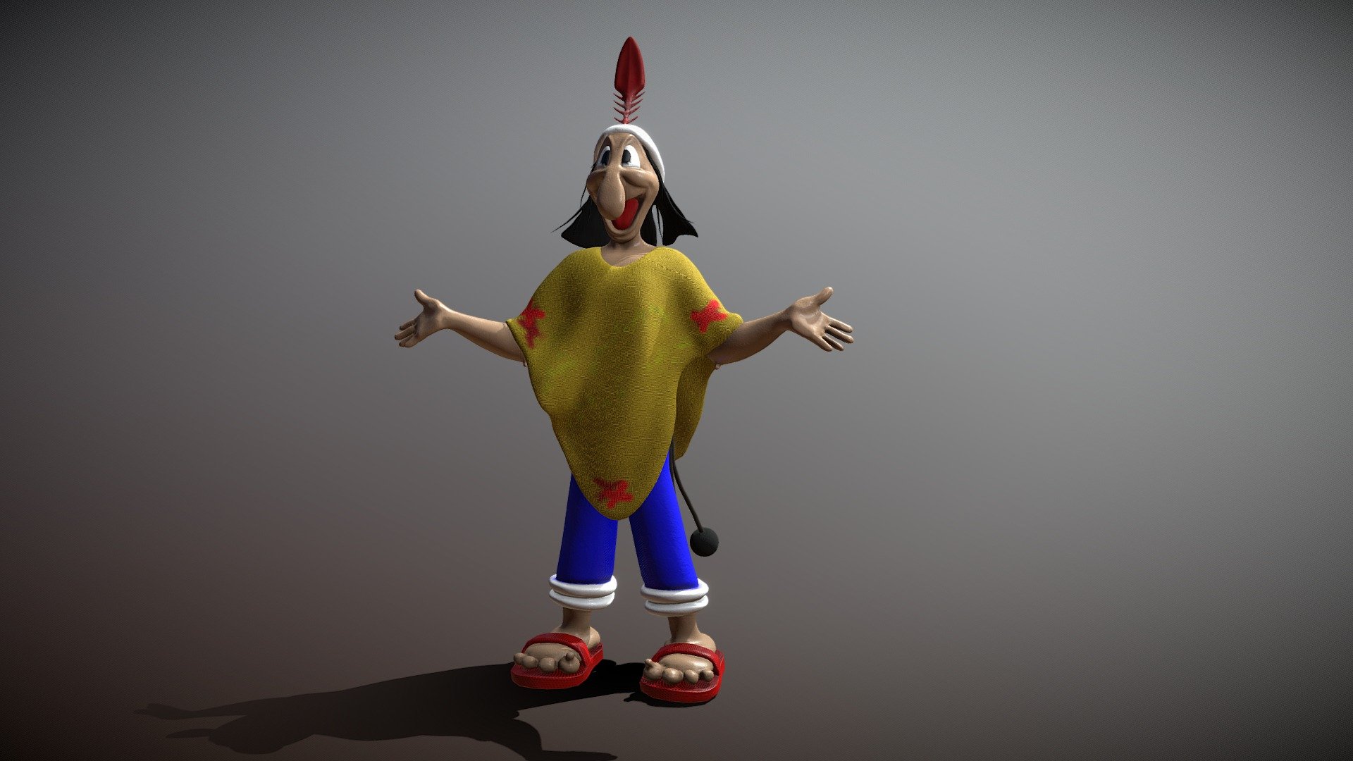 Patoruzu - 3D model by Alberto.Carmona [cde836f] - Sketchfab