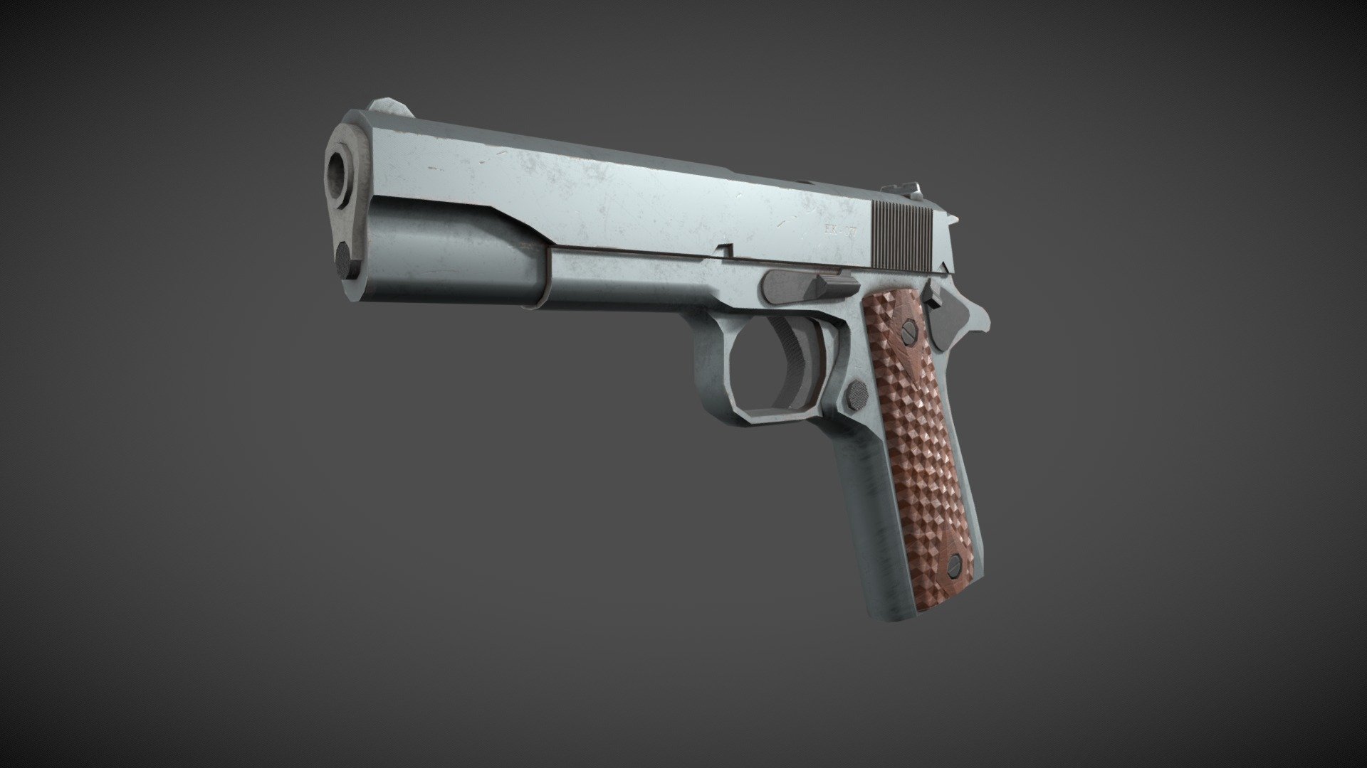 m1911a1 - 3D model by Jitssie [cdea649] - Sketchfab