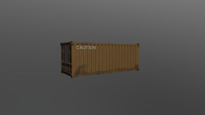 Intermodal-containers 3D models - Sketchfab