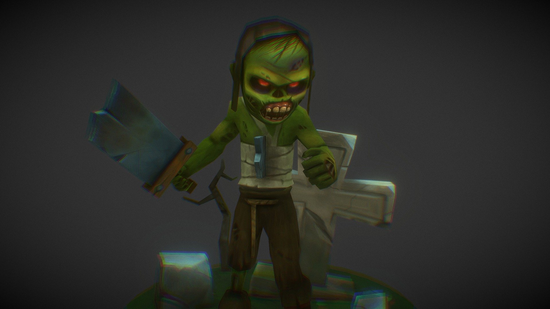 Zomby - 3D model by Igor (@Igor.Kozhanov) [cdeb7ba] - Sketchfab