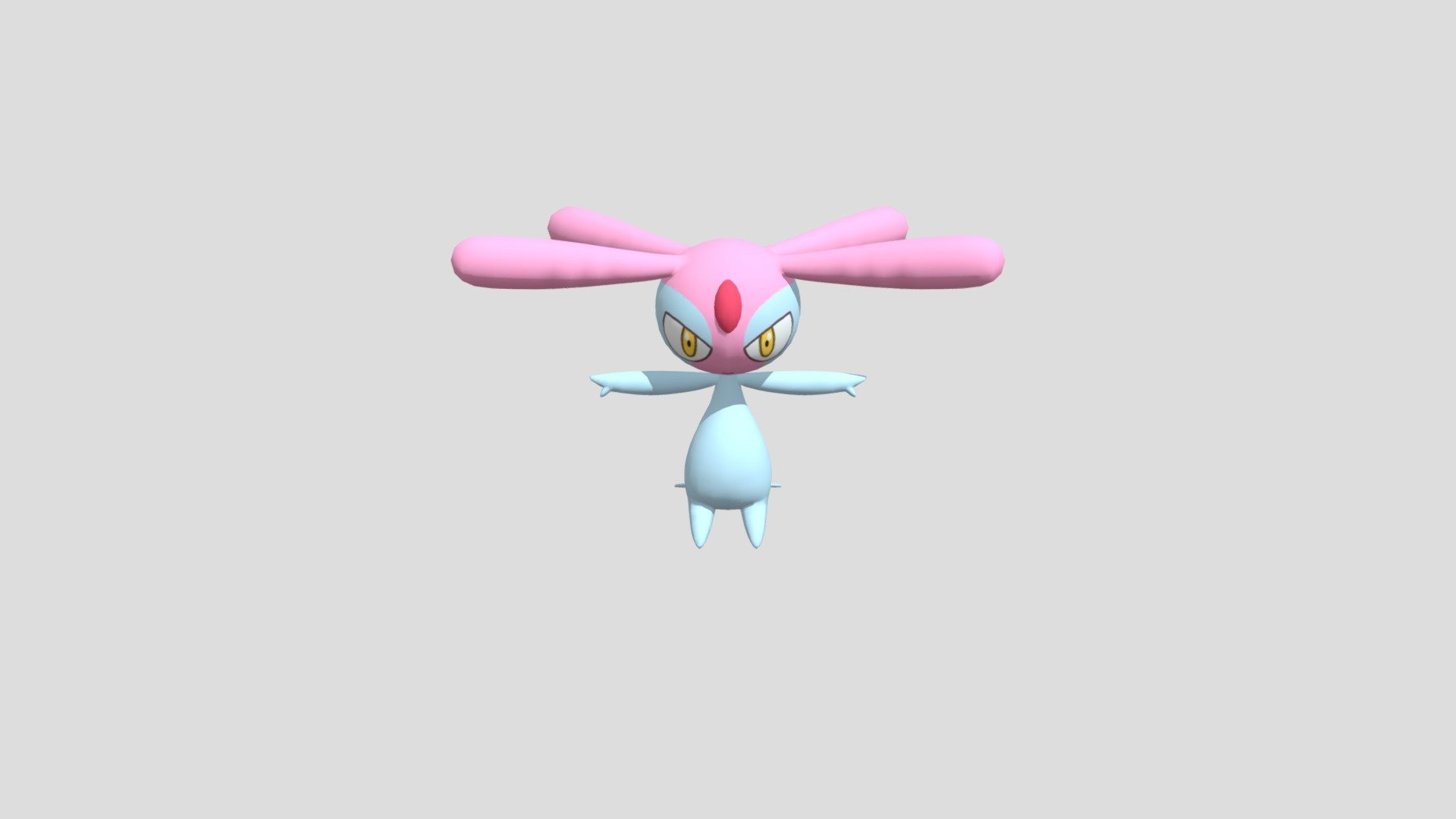 Mobile - Pokemon HOME - 481 Mesprit - Download Free 3D model by ...