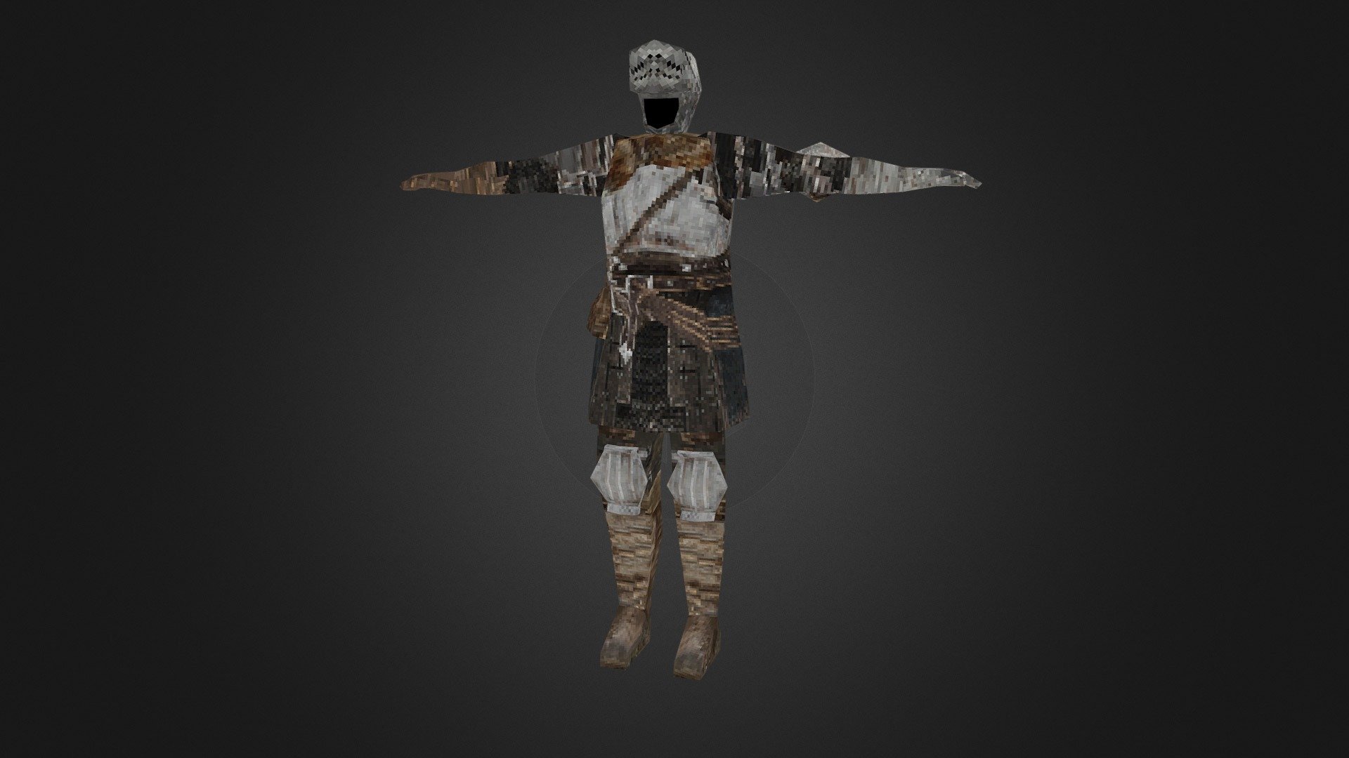 Knight Set Dark Souls 1 - PS1 Style - Download Free 3D model by MoiDev ...