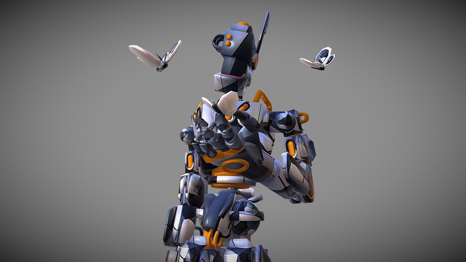 "Peaceful Unit" - 3D model by 8BitBoy! (@Valentino.Demedici) [cdeebaa ...