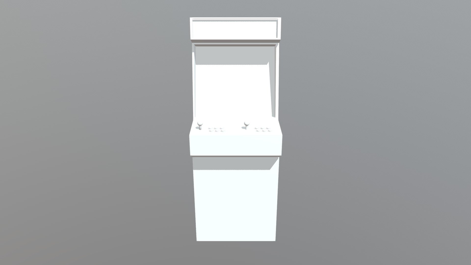 Arcade Machine - 3D model by Jordan Whyte (@JordanWhyte) [cdf1ecc ...