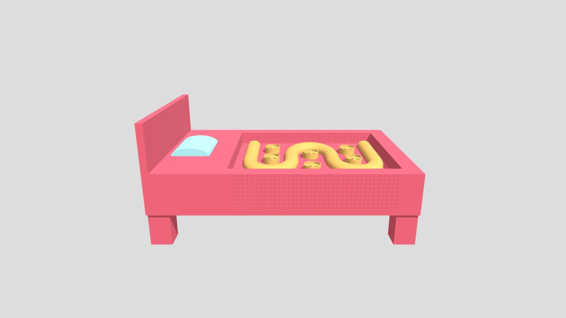 Heating, cooling bed showing elect_ (1) - 3D model by turnerjd [cdf28bb ...