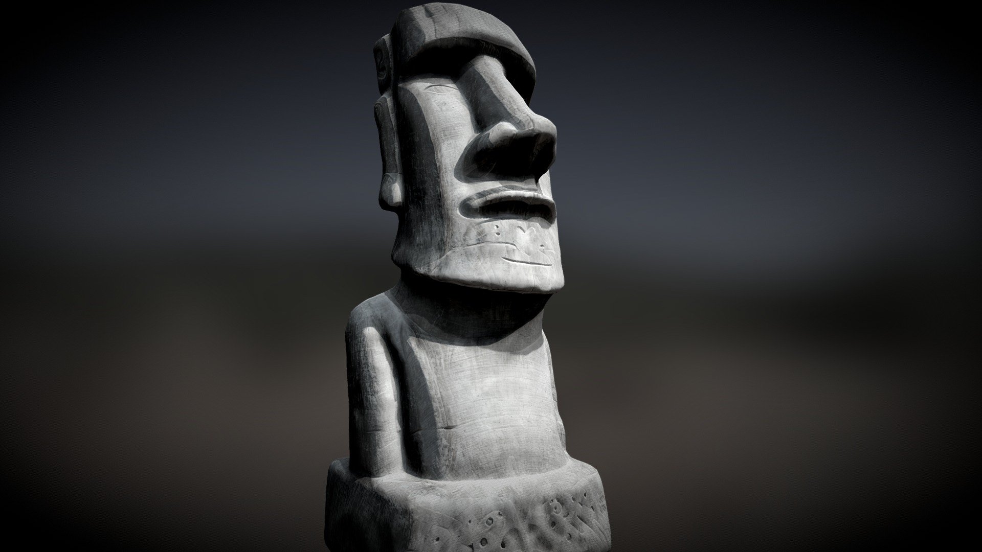 Easter Island Totem Statue - Buy Royalty Free 3D model by PATH DEFORM ...