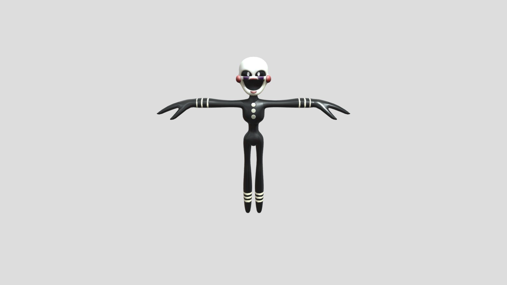 Five Laps At Freddys's Puppet - Download Free 3D model by ~chillpup ...