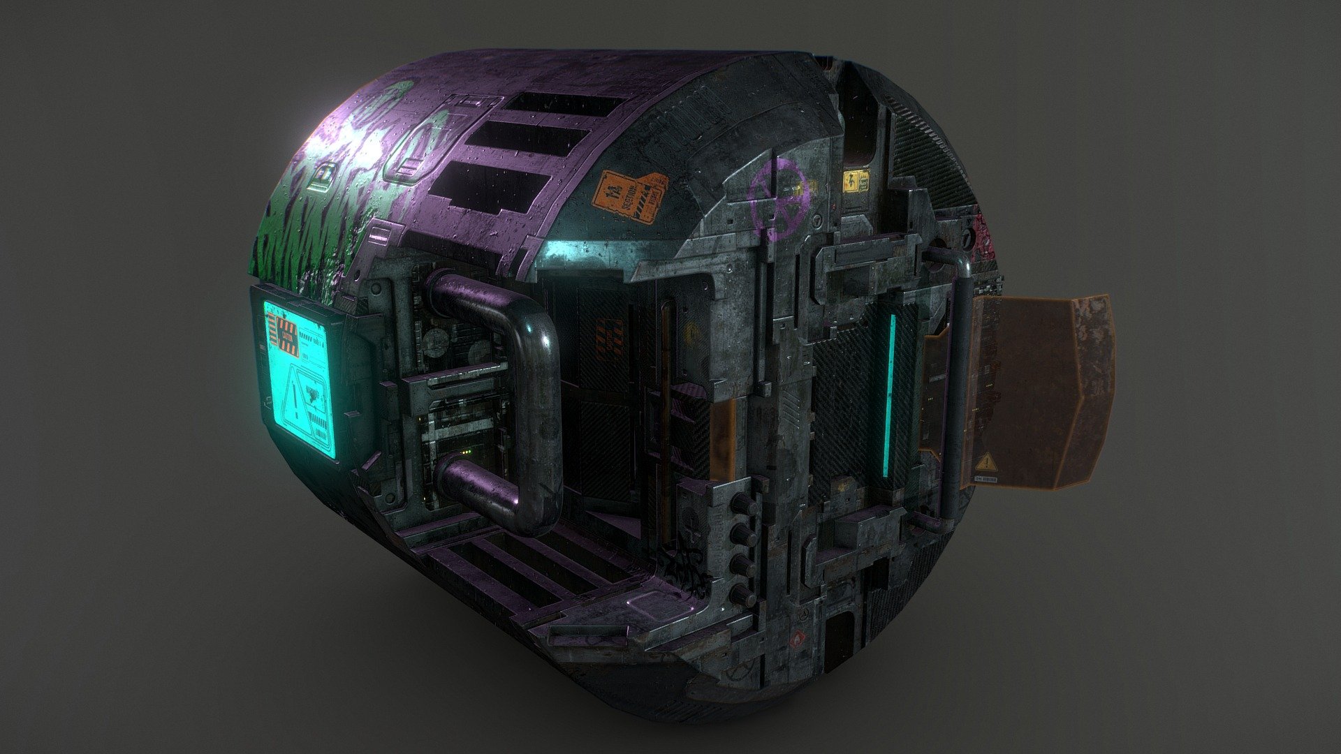 Cylinoid 004 - Download Free 3D model by re1monsen [cdfab22] - Sketchfab