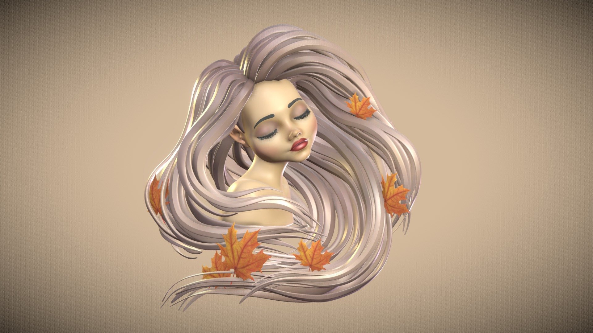 Welcome again, Autumn - 3D model by Ula Kosenko (@aproximately ...