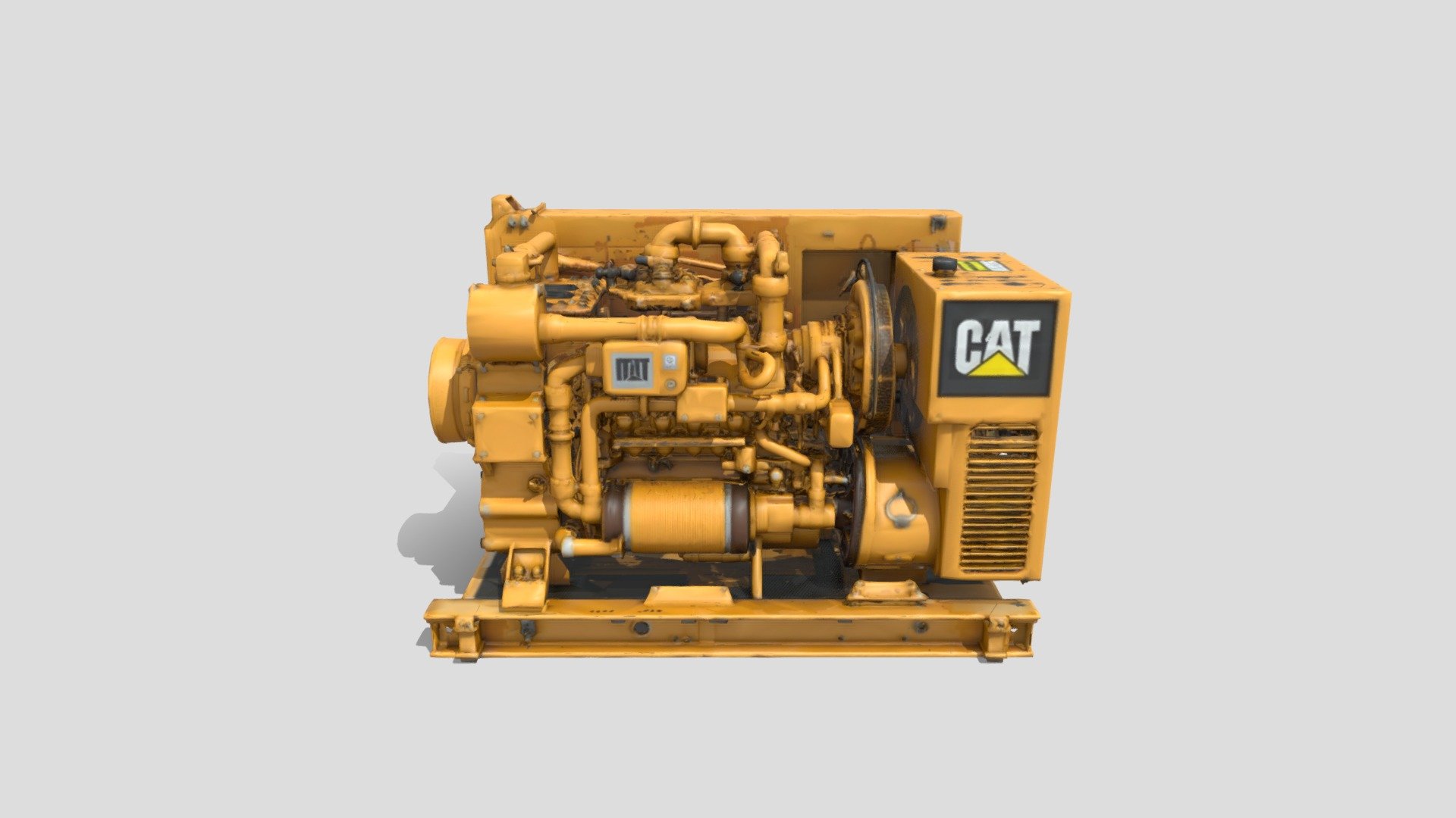 Diesel Generator Power Plant R3 (80k) - 3D model by adam-q-kane ...