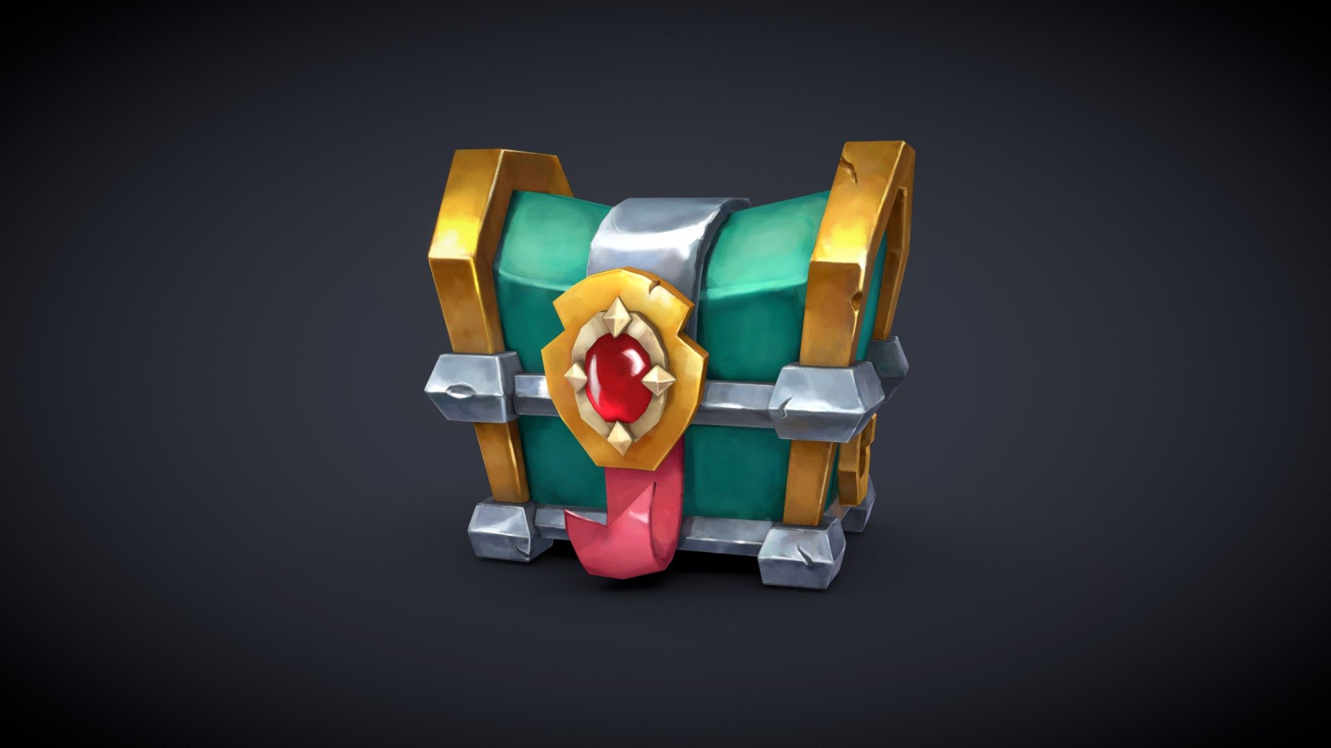 Stylized Chest - 3D model by vetur551 [cdfb5fc] - Sketchfab
