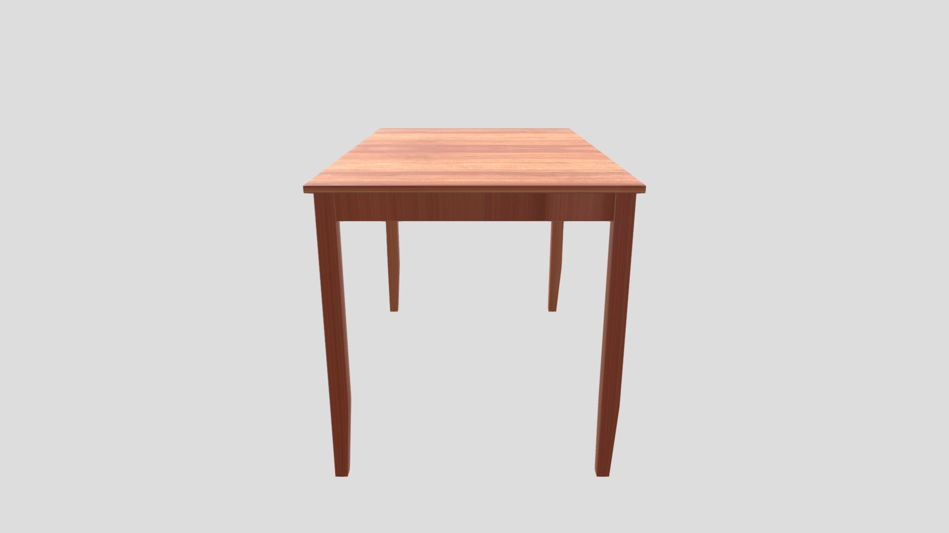 Wooden Table - 3D model by TarynnEmery [cdfb6b4] - Sketchfab