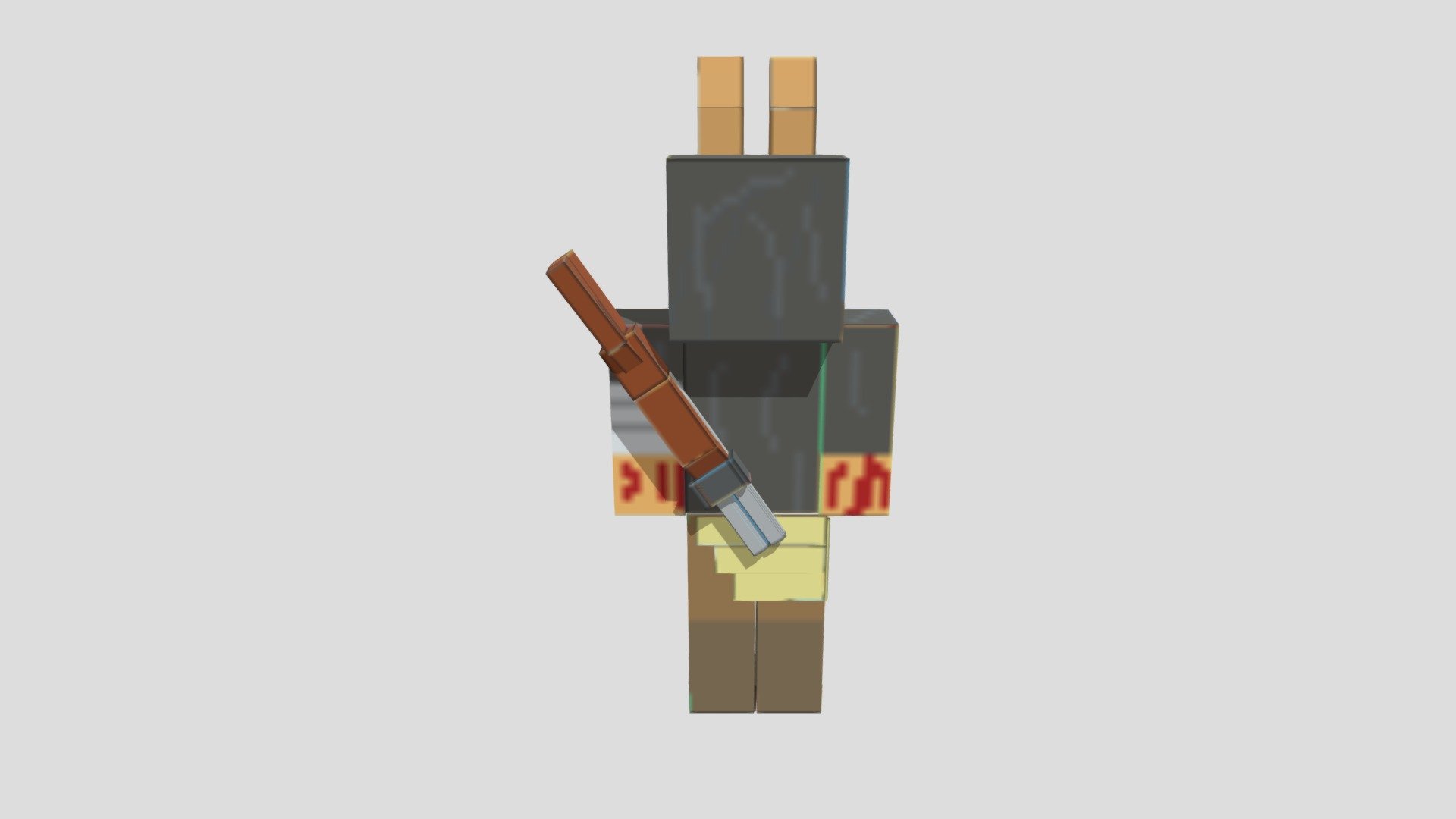 Horror Tale Rabbit - Download Free 3D model by Block Maker ...