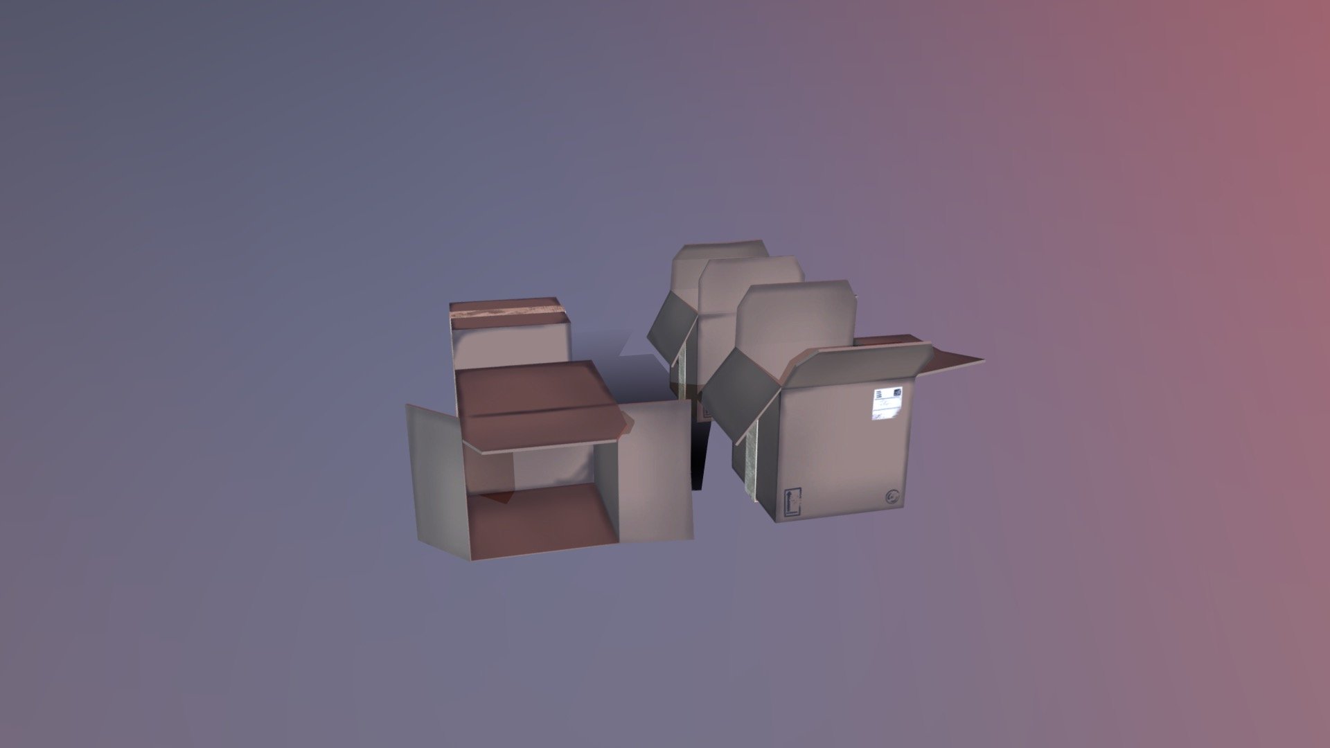 Boxes - Download Free 3D model by MarcusStones [cdfc3f0] - Sketchfab