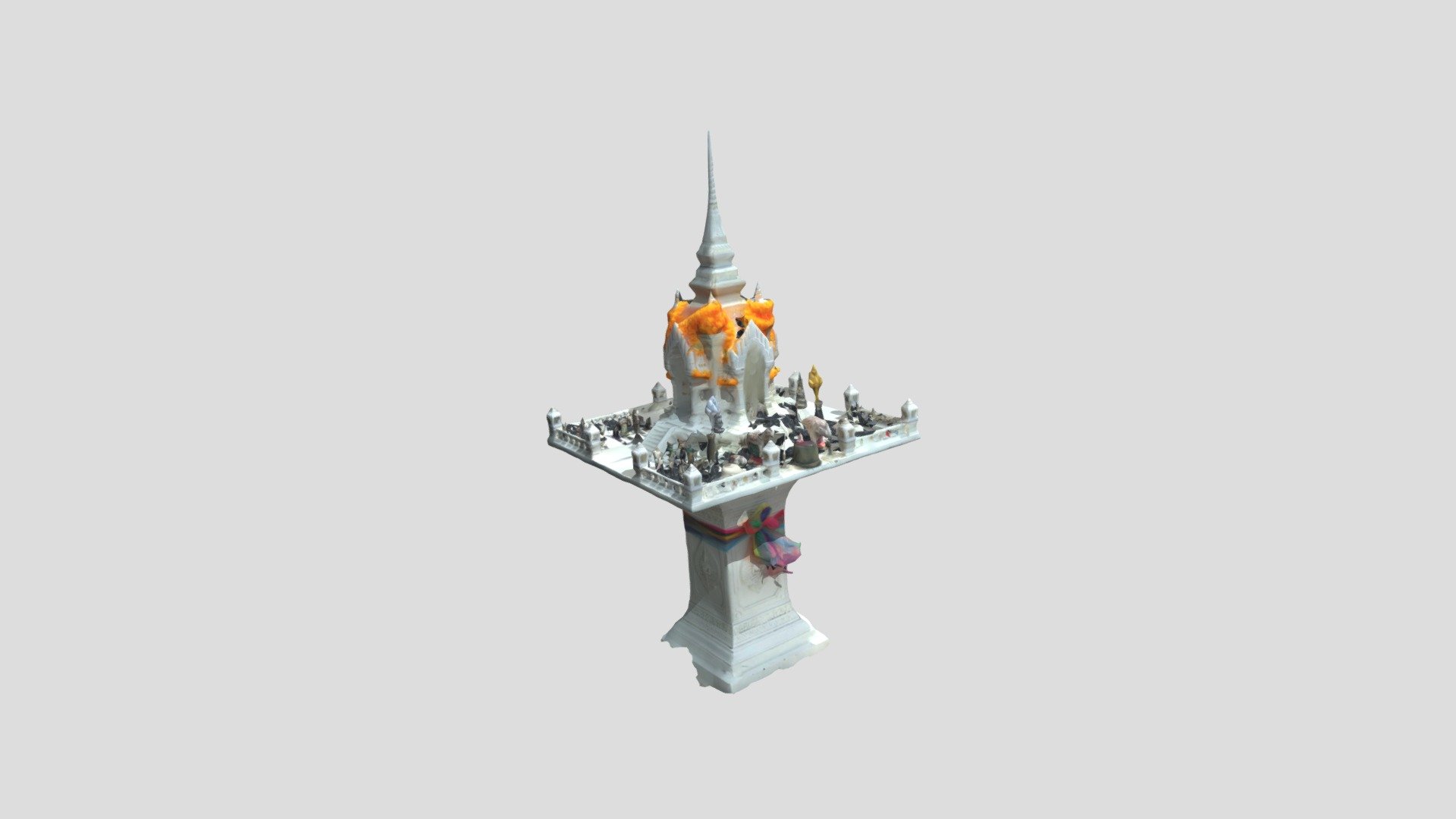 Thai shrine Phuket - Download Free 3D model by parchin666 [cdfdf31 ...