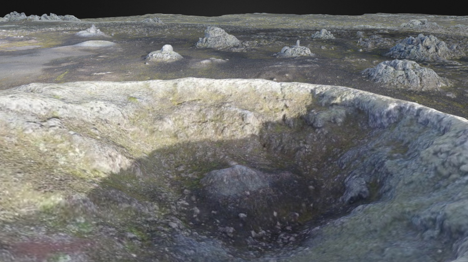 Southern "Pillars" location, Iceland - 3D model by jmoersch [cdfdfd9 ...