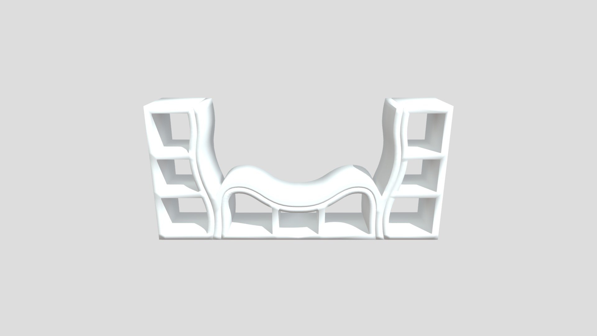 Robot Shelf - 3D model by voropashka [cdff0b1] - Sketchfab