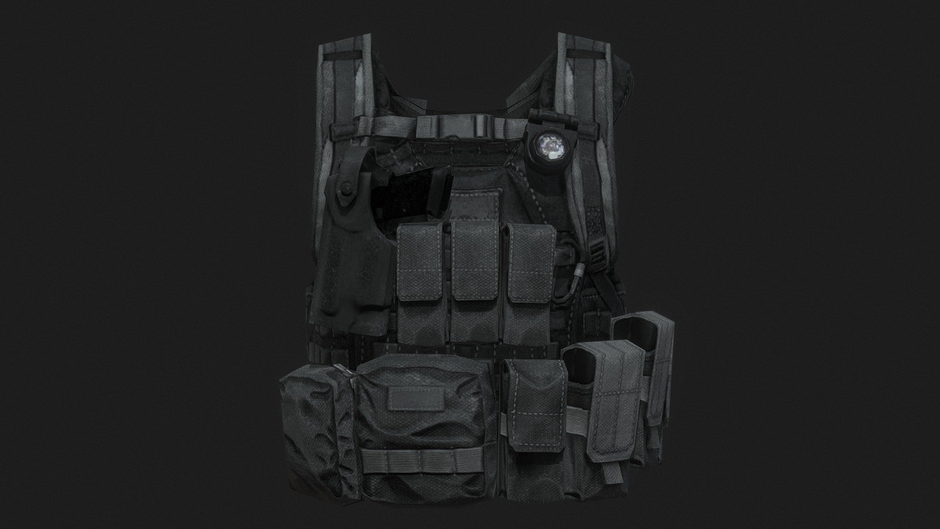 H-Vest - 3D model by momsboxtv [cdffe86] - Sketchfab