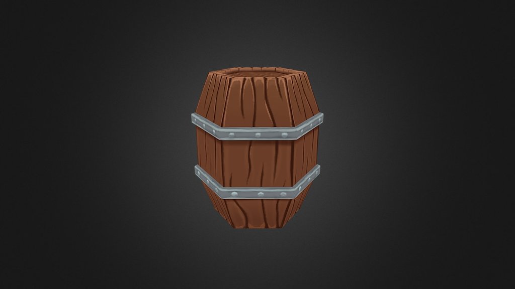 Barrel - 3D model by Ramzik [ce010d1] - Sketchfab