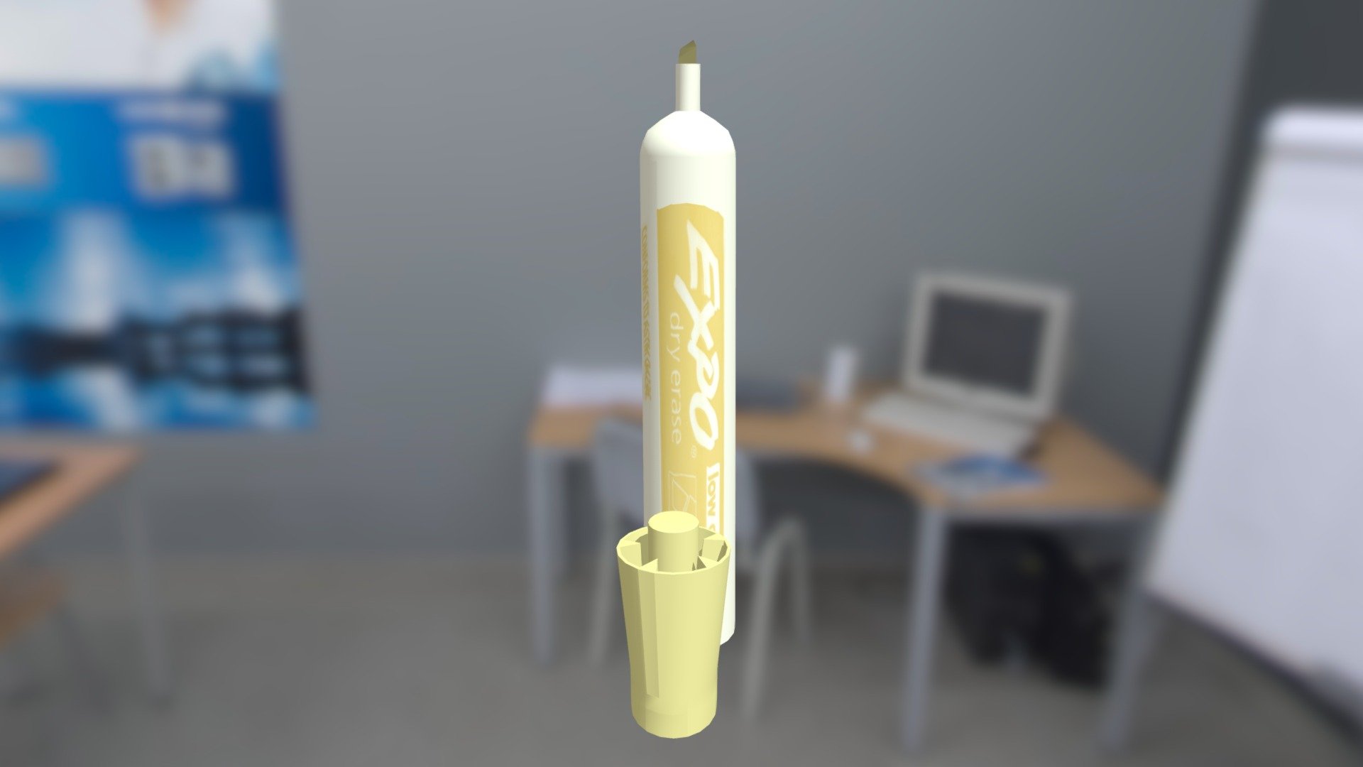 Expo-Marker - Download Free 3D model by shelbyd [ce011c8] - Sketchfab