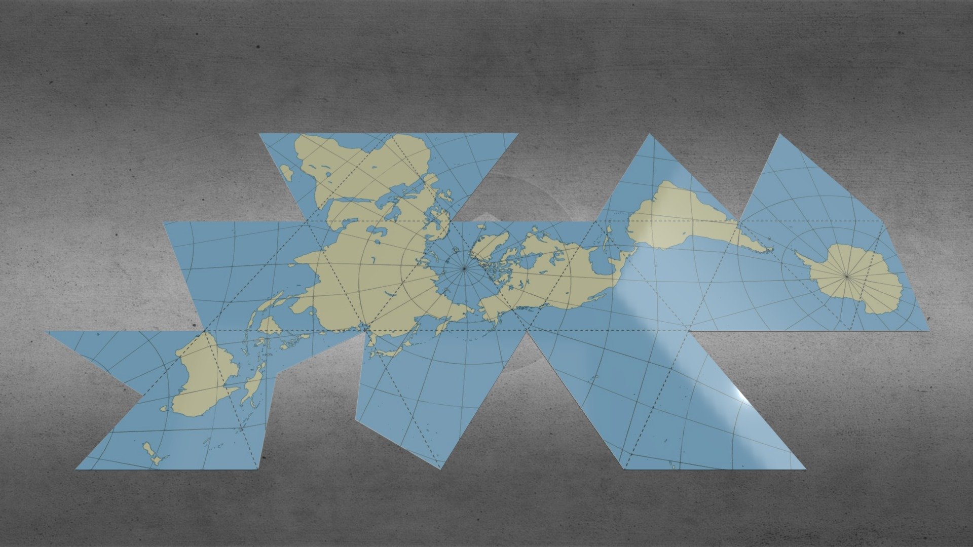 Fuller projection test - 3D model by Steve Colmer (@Steve_Colmer ...