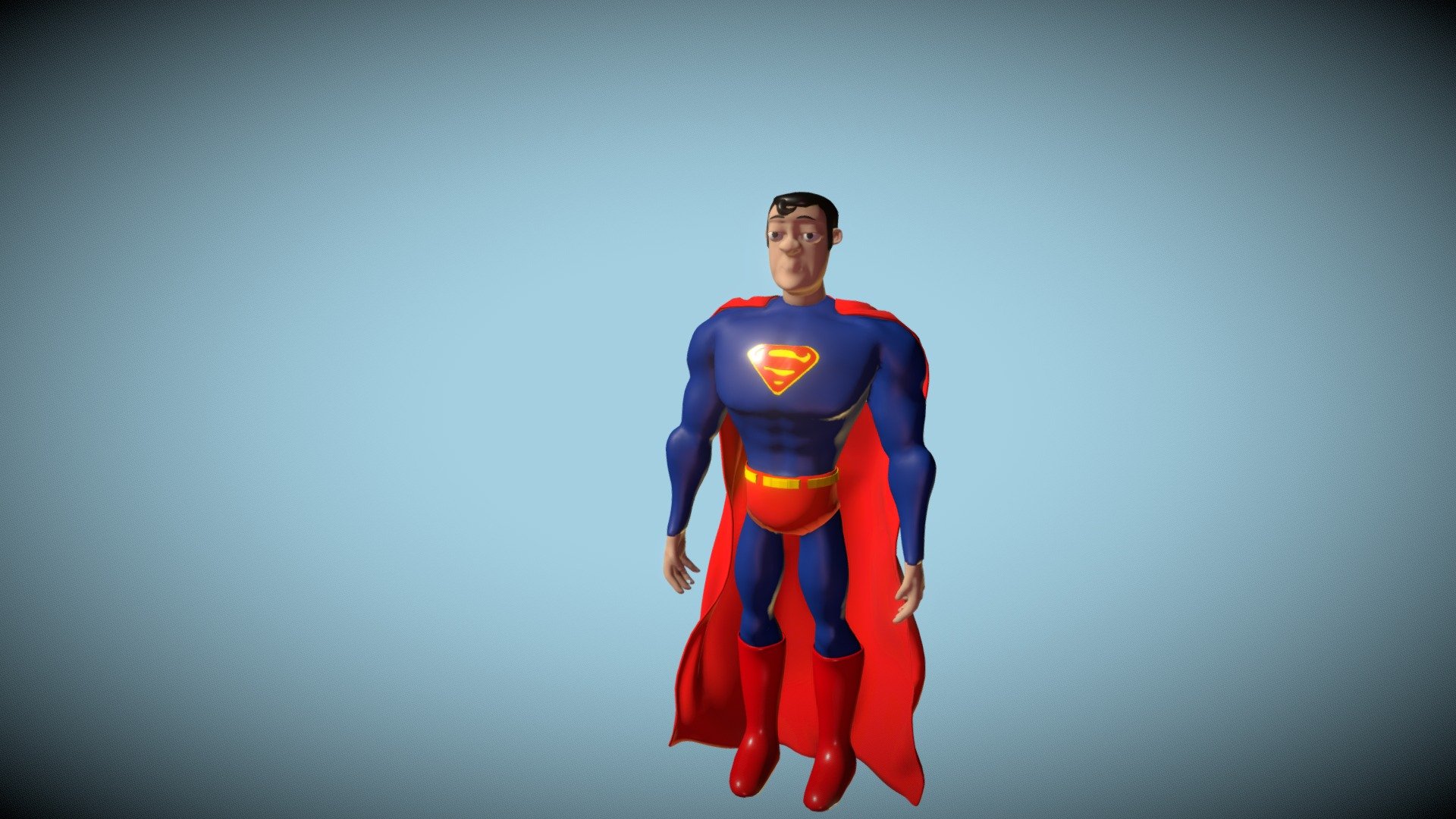 Superman - 3D model by upenthiran (@upen) [ce01dcb] - Sketchfab