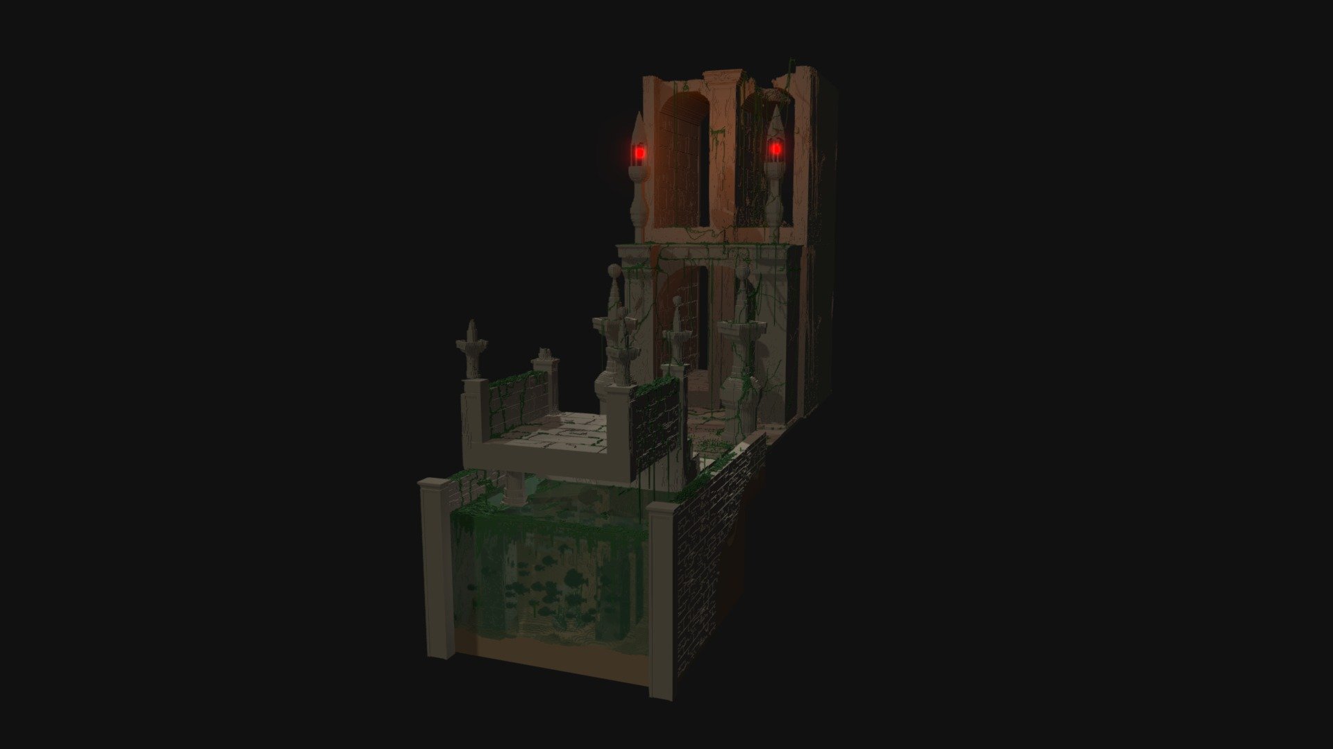 Temple - 3D model by Emi_lia [ce02e27] - Sketchfab