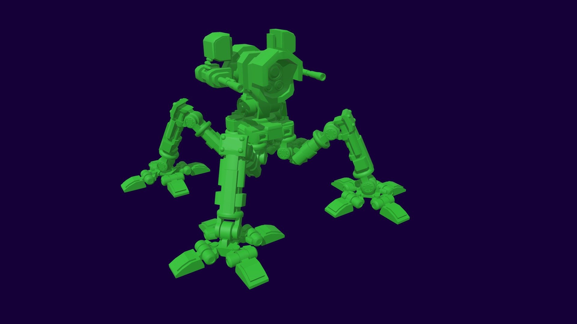 Walker - Download Free 3D model by Biomonger [ce03333] - Sketchfab