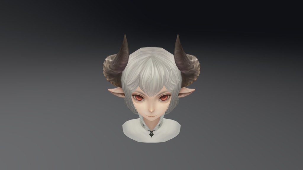Handpainted Character - Demon boy - 3D model by delbee [ce05999 ...