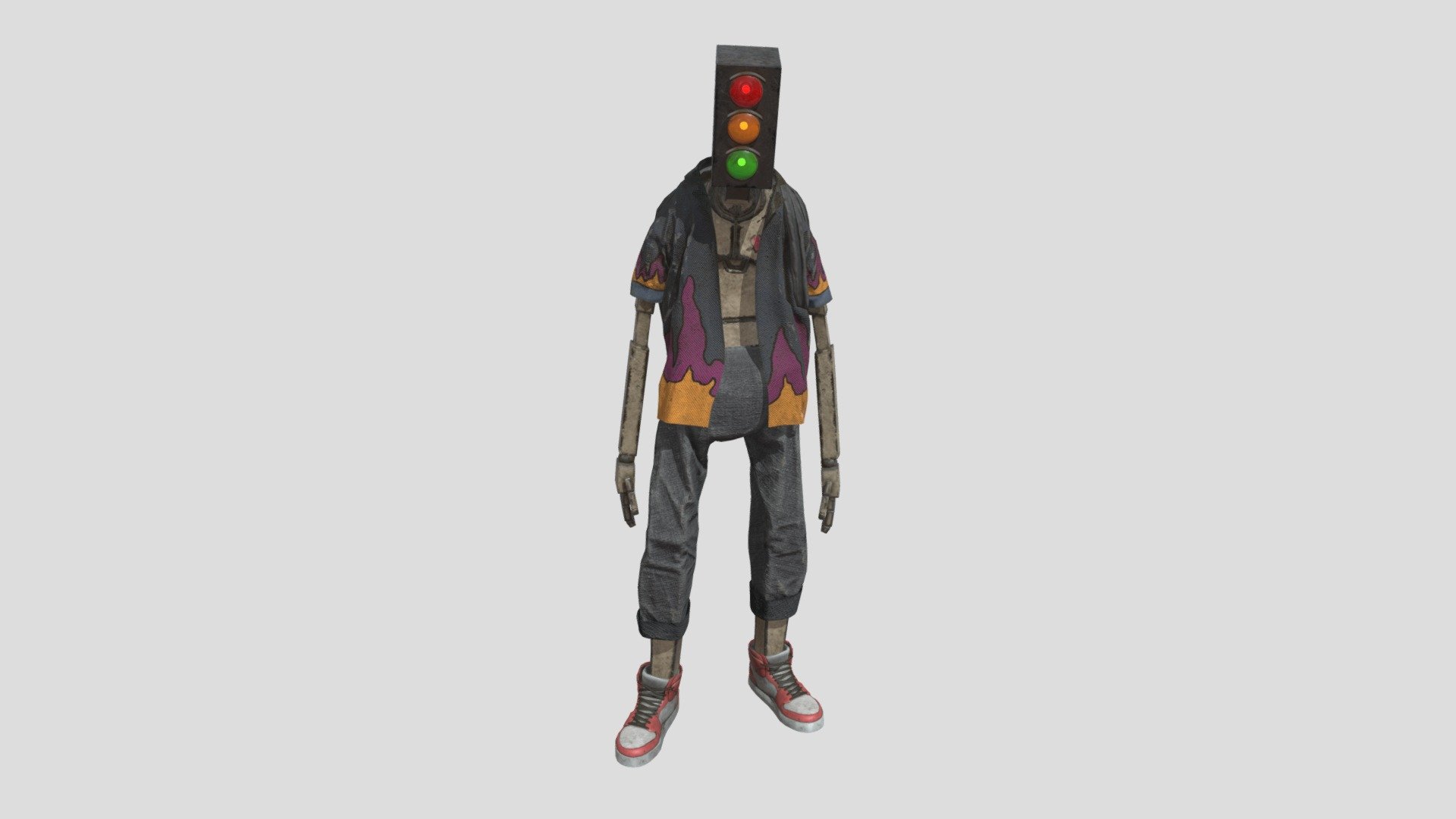 Stray Robot - Fan Art | Original Character - 3D model by Charlie ...