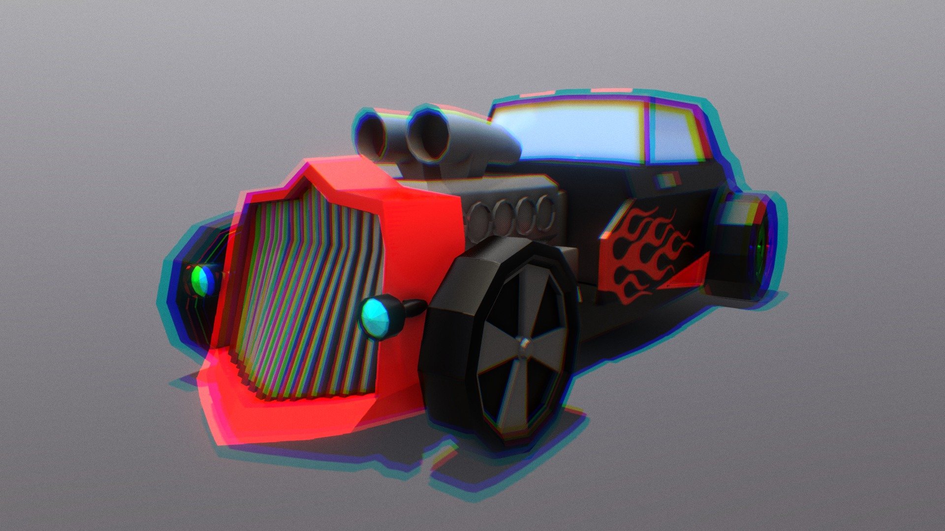 Hot rod - Download Free 3D model by Karevus (@kaliukh) [ce0738b ...
