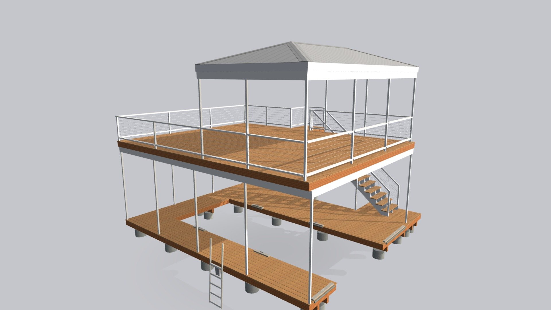 Deck_Silver - 3D model by Alumadock [ce078ad] - Sketchfab