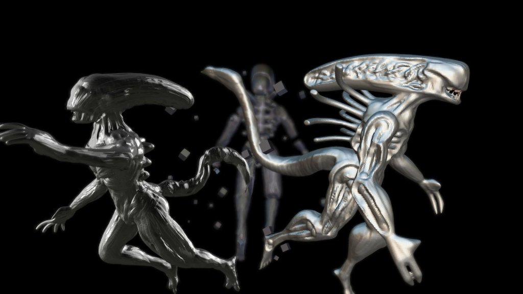 Xenomorph Audioscape - Download Free 3D model by Chaitanya Krishnan ...